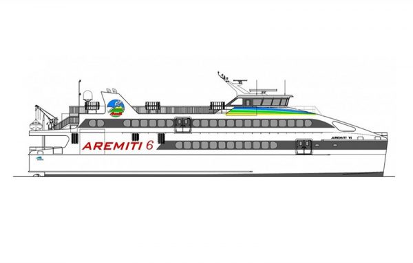 Un nouveau ferry Aremiti 6 pour août 2019 – DPAM