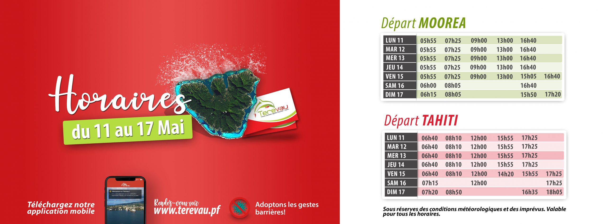Navettes Moorea – DPAM