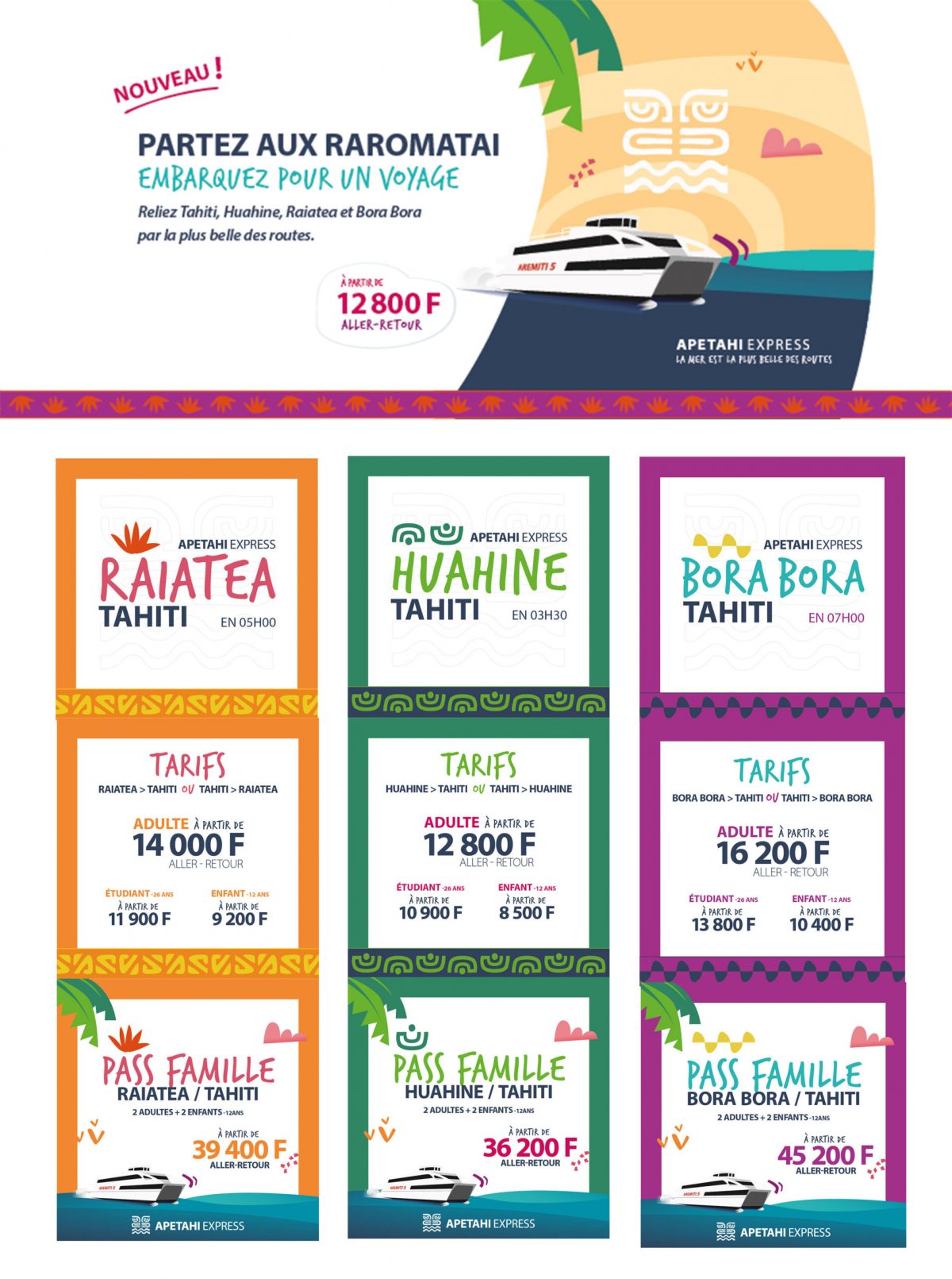 L’Aremiti 5 ouvre la voie à l’Apetahi Express sur les Raromatai – DPAM