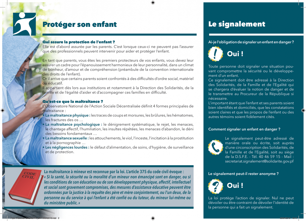 Nos flyers – Direction des Solidarités, de la Famille et de l’Égalité