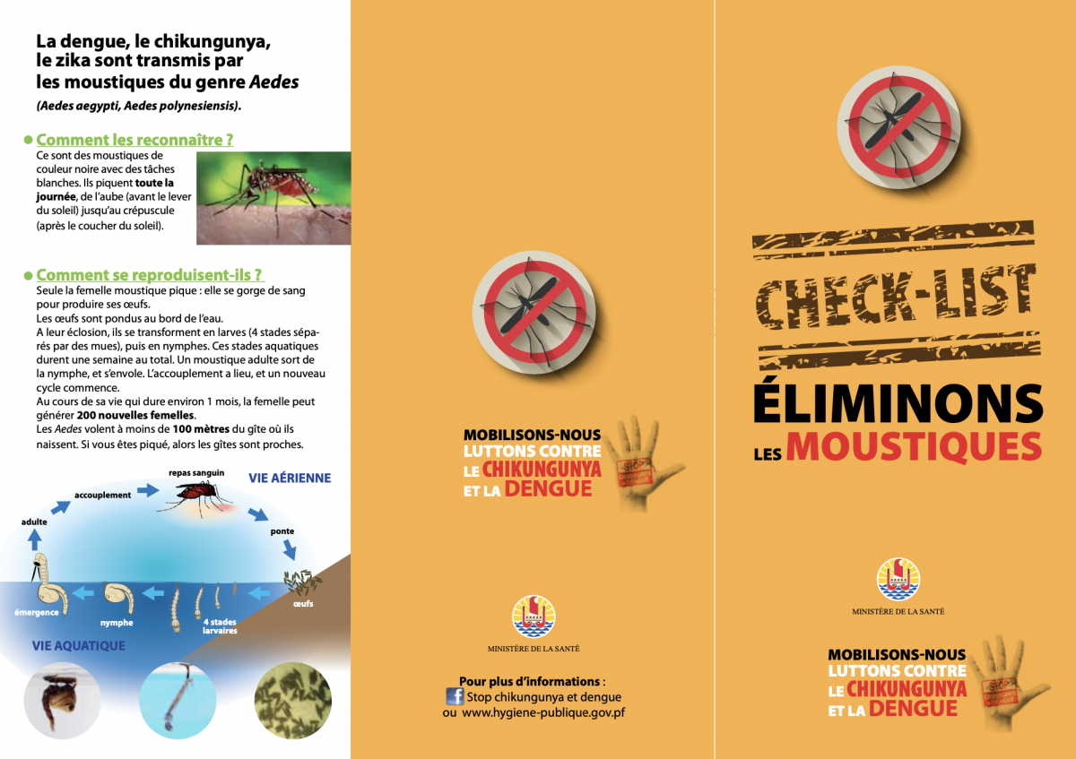 Lutte contre les moustiques – Direction de la santé de Polynésie française