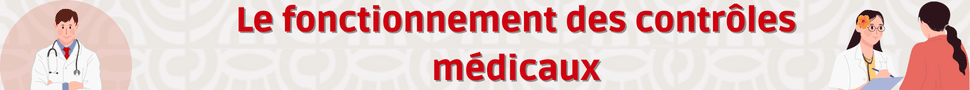 Contrôle médical / Personne en situation de Handicap / Suspension ...