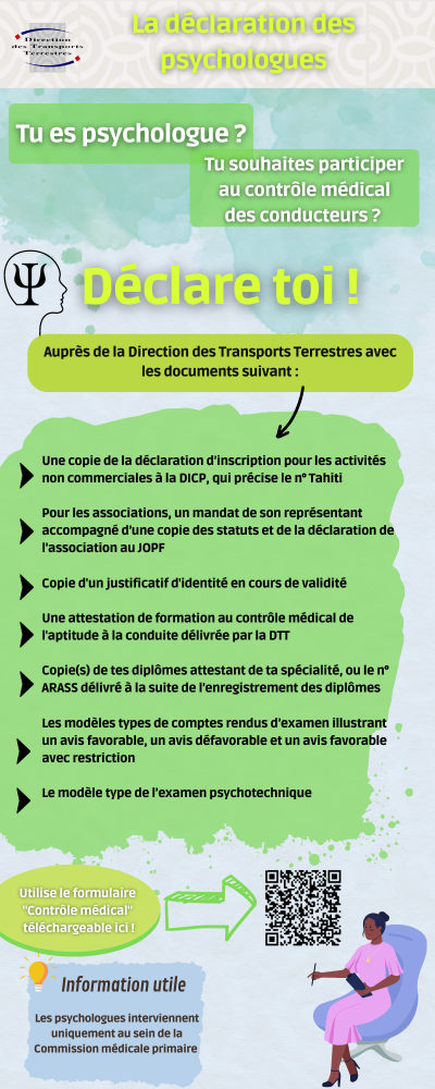 Devenir médecin agréé ou psychologue déclaré chargé du contrôle médical ...